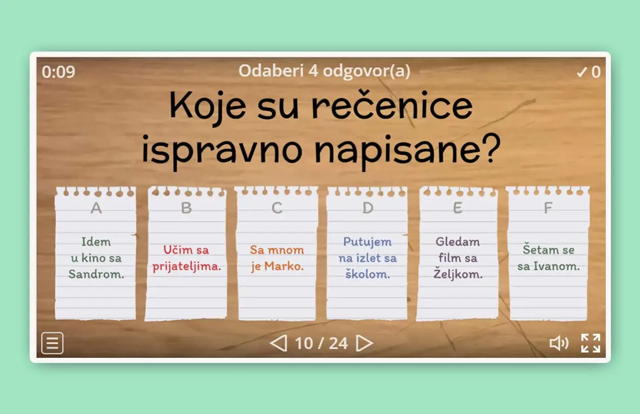 Prijedlozi - hrvatski jezik, 5. razred, + vježba za ispis u pdf formatu