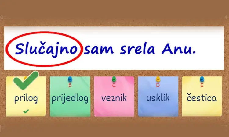 Prilozi - hrvatski jezik, 5. razred, + vježba u pdf formatu za ispis