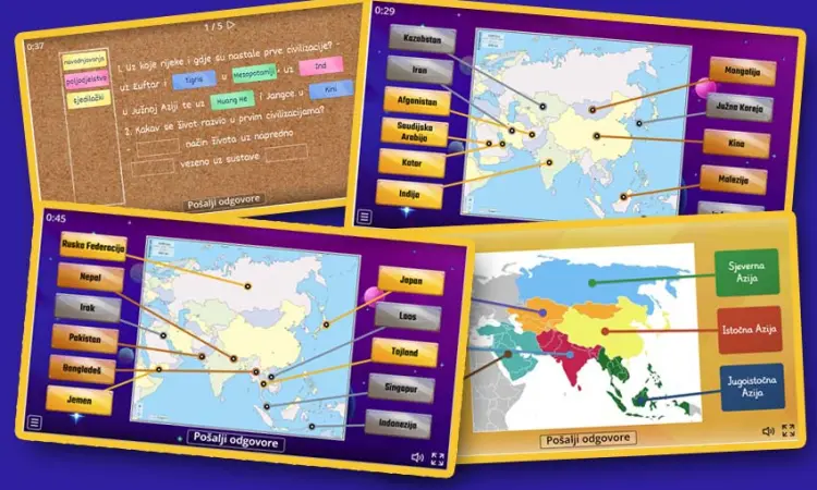 Geografska širina i dužina - 8. razred, geografija