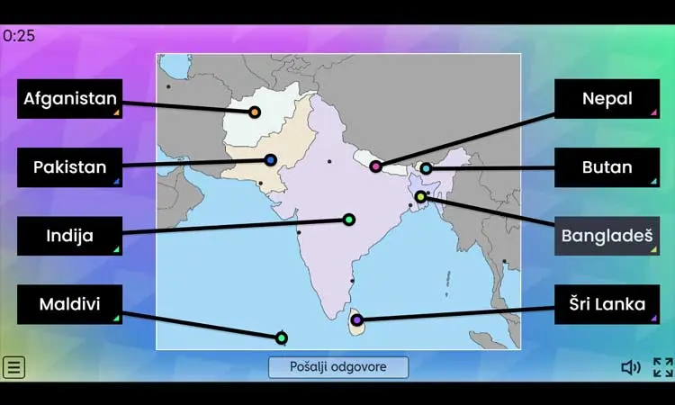 Azija reljef 1. dio - geografija, 8. razred + slijepe karte/snalaženje ...